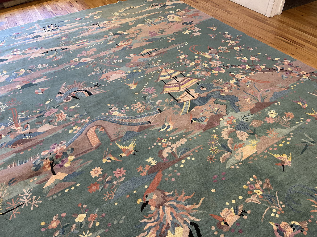 Bazar Oriental Rugs - Metropolitancarpet.com: Antique Chinese Carpet 12 ...