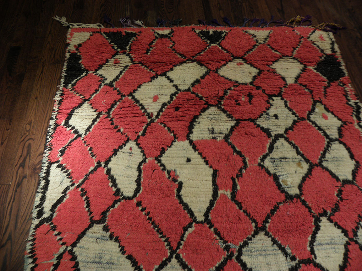 Bazar Oriental Rugs - Metropolitancarpet.com: Antique Moroccan Rug 4'9 ...