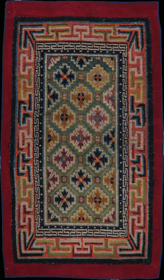 Bazar Oriental Rugs - Metropolitancarpet.com: Antique Tibetan Rug 2'10 ...